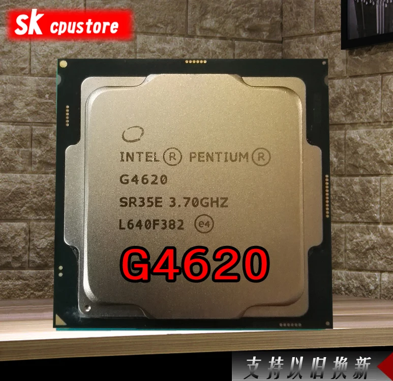 FC LGA 1151 land G4620 CPU LGA 14 nanômetros Processador Intel Pentium ...