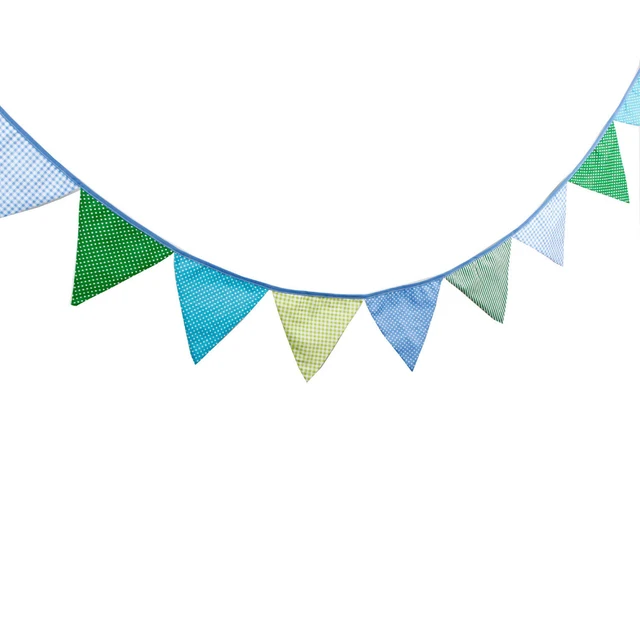 Blue Flag Banner Clipart