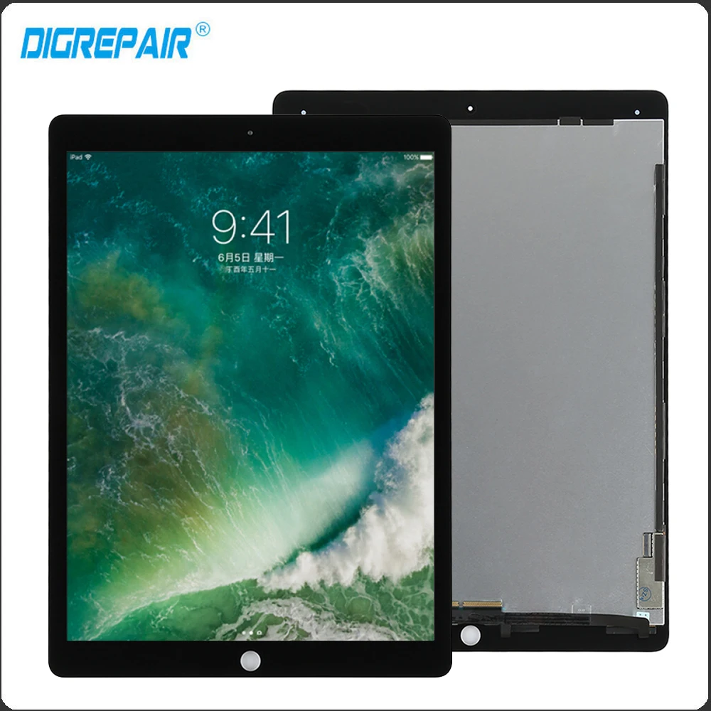 Black LCD for iPad Pro 12.9 1st A1584 A1652 LCD Display Touch Screen ...