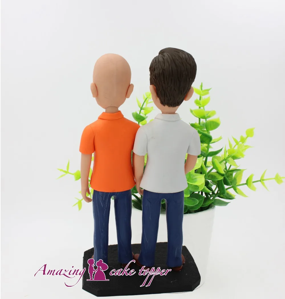 2019 AMAZING CAKE TOPPER Brotherly love, sculpture, memorialToys Custom ...