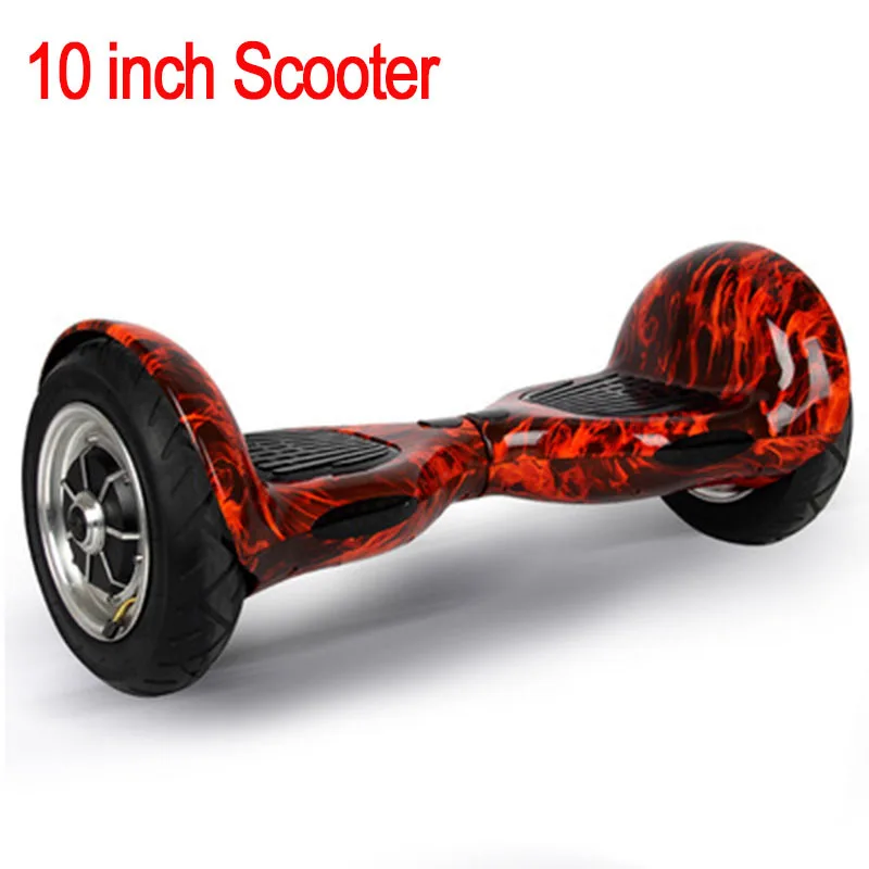 Dos-ruedas-el-ctrica-de-pie-Scooters-de-10-pulgadas-Scooters-Hoverboard ...