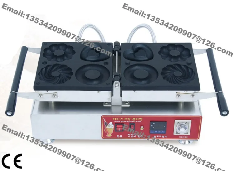 4pcs Commercial Use Nonstick 110v 220v Electric 10cm Digital Flower ...