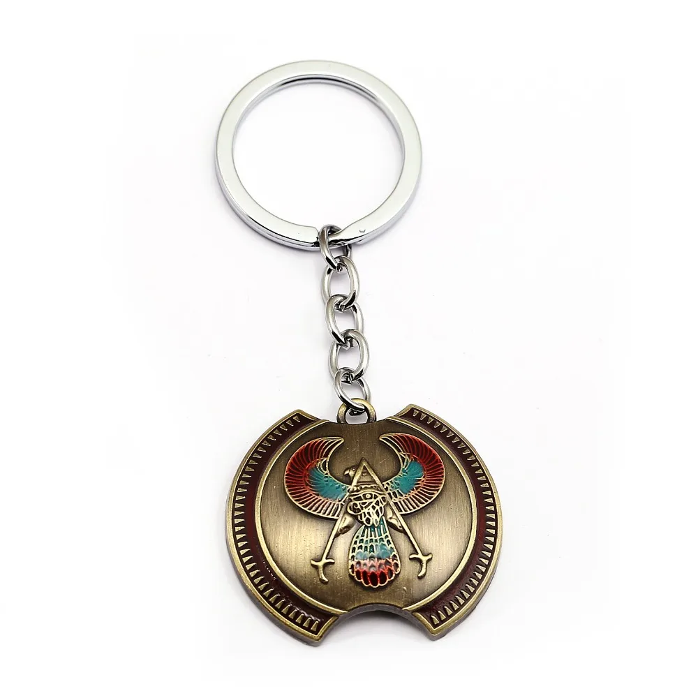 AC Game AS Origins Keyring Eagle Logo Pendant Keychain Charm Gift ac-game-as-origins-keyring-eagle-logo-pendant-keychain-charm-gift