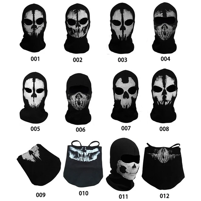 Tactical Army Balaclava Military Ghost Skull Full Face Mask
