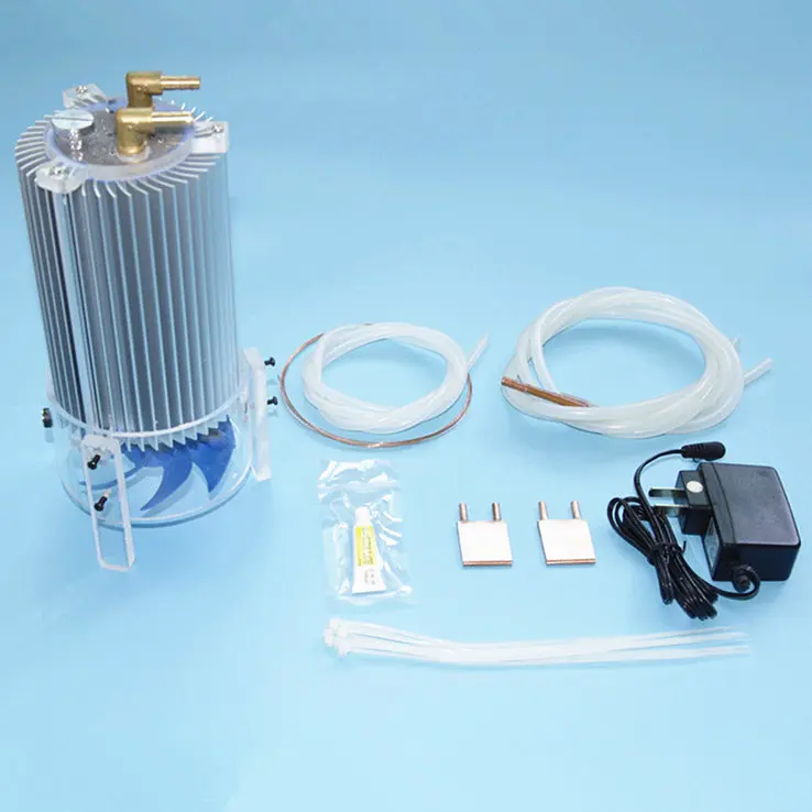 Diy Laptop CPU water liquid cooling cooler radiator kit Copper ...