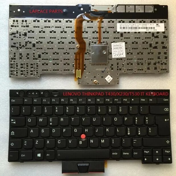 (이탈리아) 레이아웃 LTALIANO TASTIERA 레노버 씽크 패드 T430 X230 T530 L430 W530 L530 ...