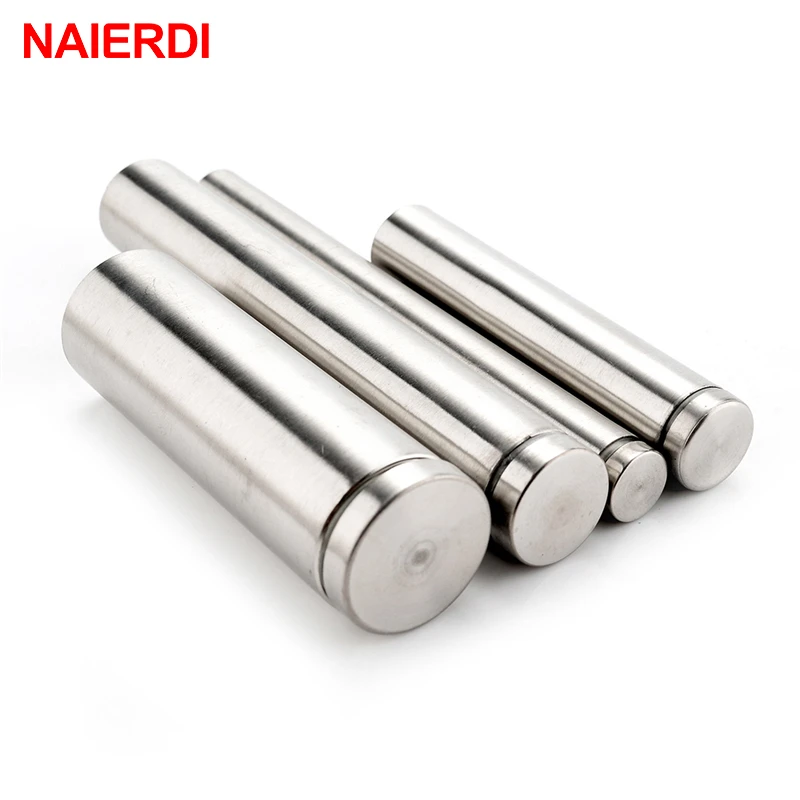 NAIERDI Glass Fasteners Diameter 12mm Stainless Steel Acrylic ...
