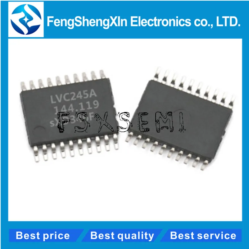 10pcs New original 74LVC245APW 74LVC245 LVC245A Octal bus transceiver ...