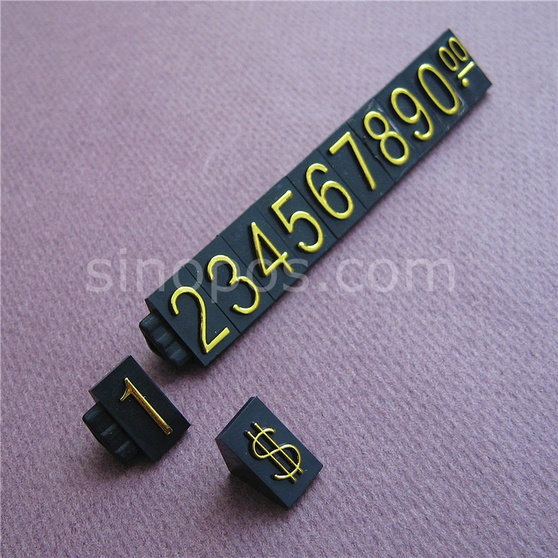 Assembly-Price-Cube-Stick-XL-moulded-embossed-number-tags-digits-retail ...