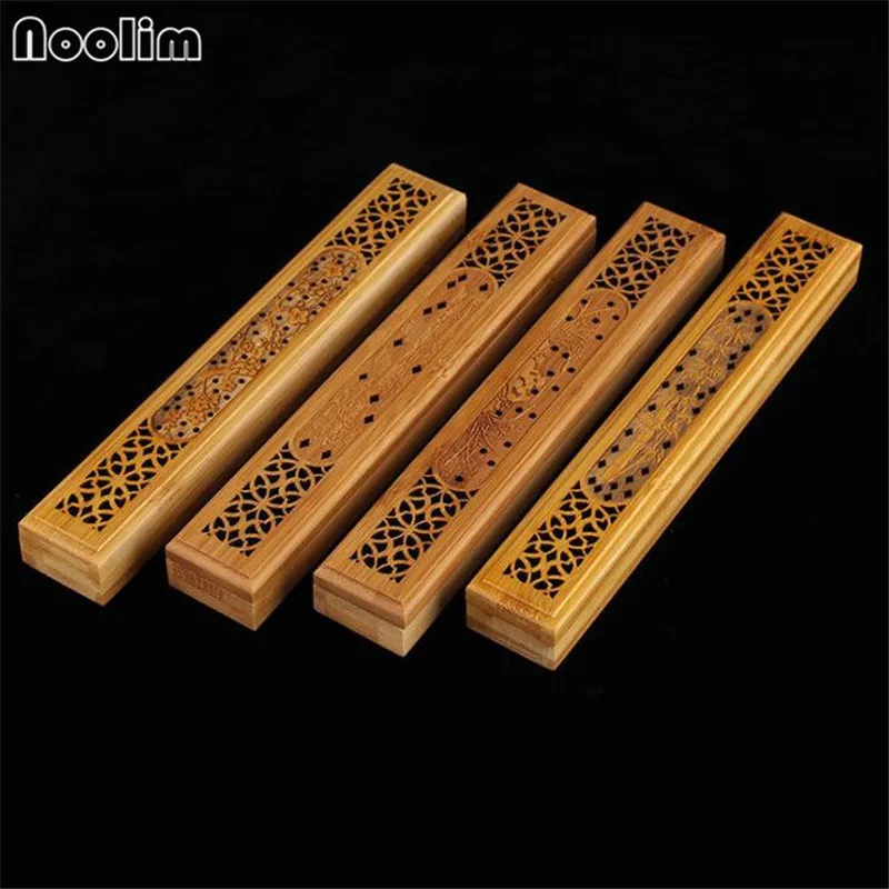Бамбуковая курильница, ручная резьба, полый ладан, палочка, Бамбуковая ...