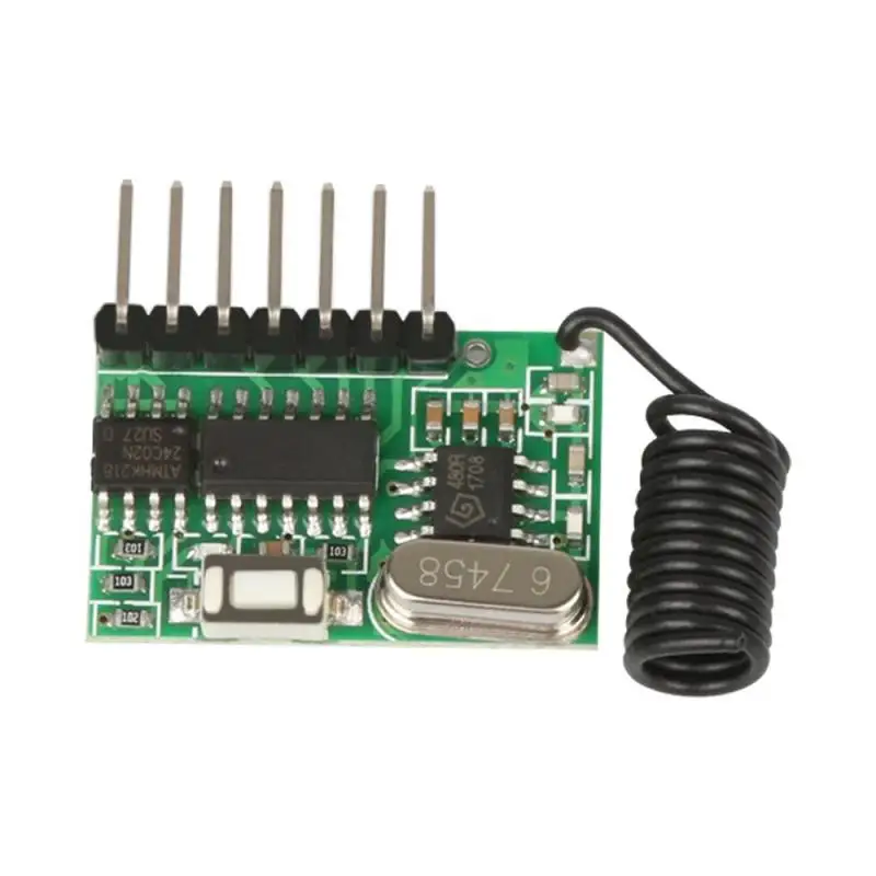 Wireless 433 MHz RF Intelligent Switch Door Light Garage Opener ...