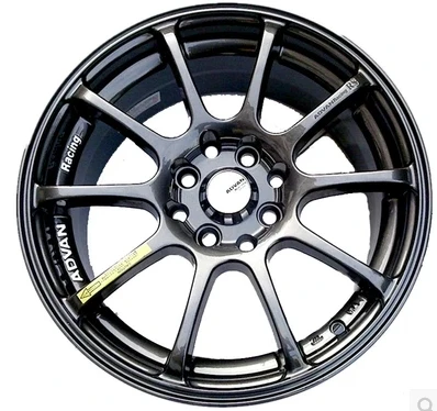 World Advan Racing Rims Grey K2 17 Inch Wheels Automobile Et40 Pcd 5 ...