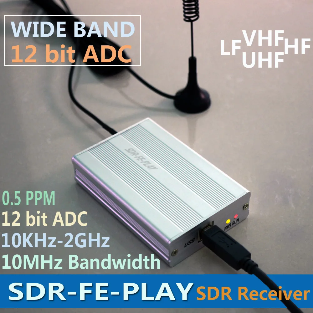 Широкополосный полнофункциональный 12bit SDR приемник SDRPLAY RSP1 RSP2 ...