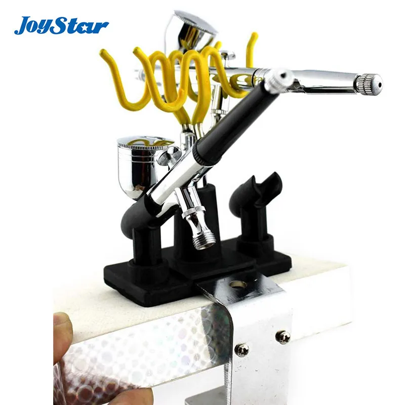 New Brand ABEST New 4 Airbrush Holder Tabletop Station Stand Paint Kit ...