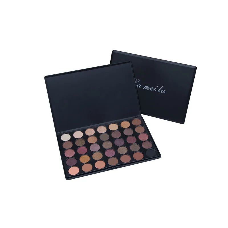 Lamelia marca 2018 sombra Paletas cosmética sombra de ojos de larga ...