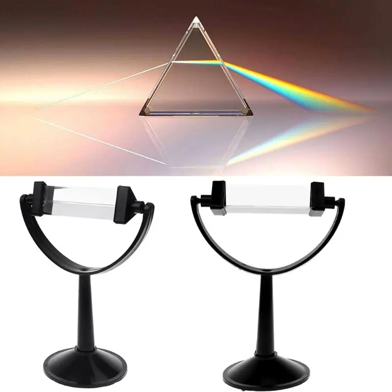 Optical-Glass-Triangular-Prism-Refractor-Triple-Prisms-Scientific ...