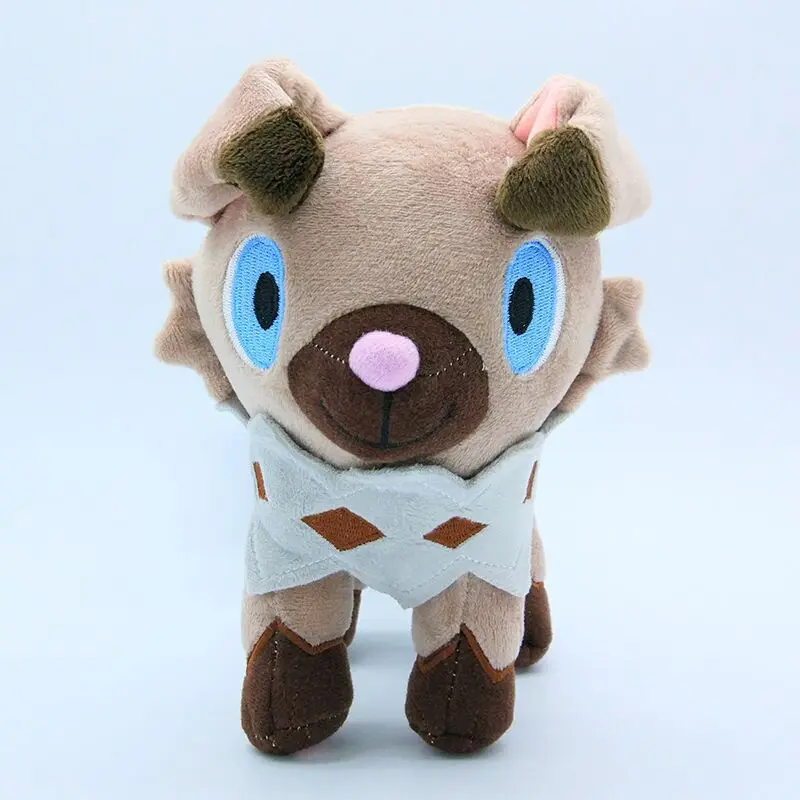 Rockruff plush toys dog doll for children gift soft cute anime pikachu ...