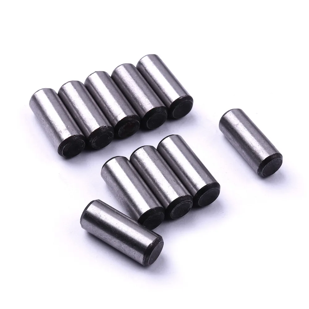 10pcs/set M8 Thread High Carbon Steel Dowel Pins Fasteners Tool ...