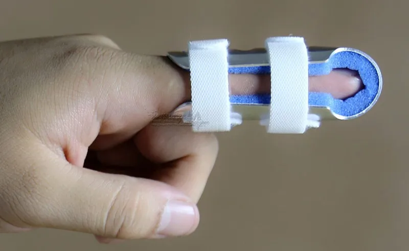 Medical splint, brace finger fracture fixation, phalangeal bone folder ...