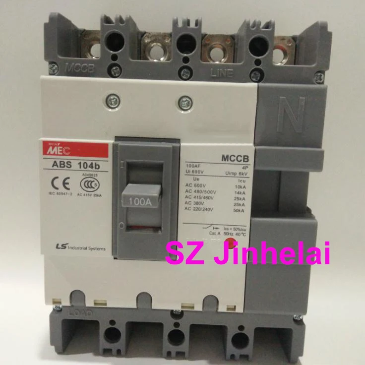 Abs104b Authentic Original Abs 104b Ls Molded Case Circuit Breaker Abs ...