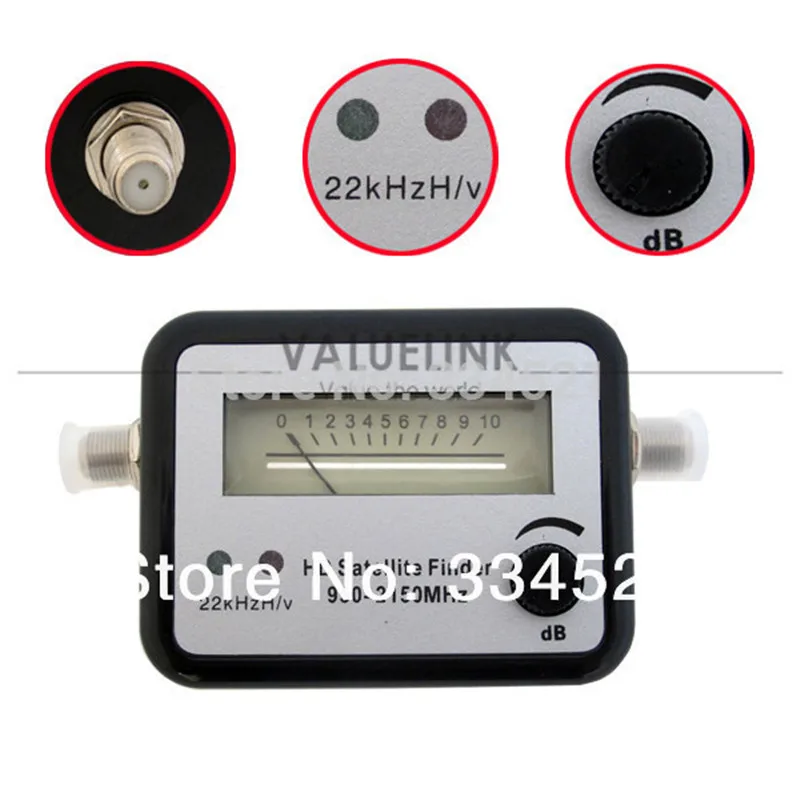 DBPOWER Digital Satellite Finder Alignment Signal Satfinder Amplifier ...