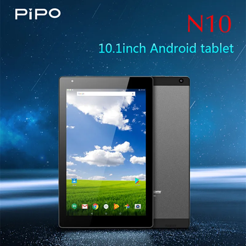 PIPO N10 Tablet PC 10.1inch Android 7.0 MTK8163A Quad Core 1.5GHz 2GB ...