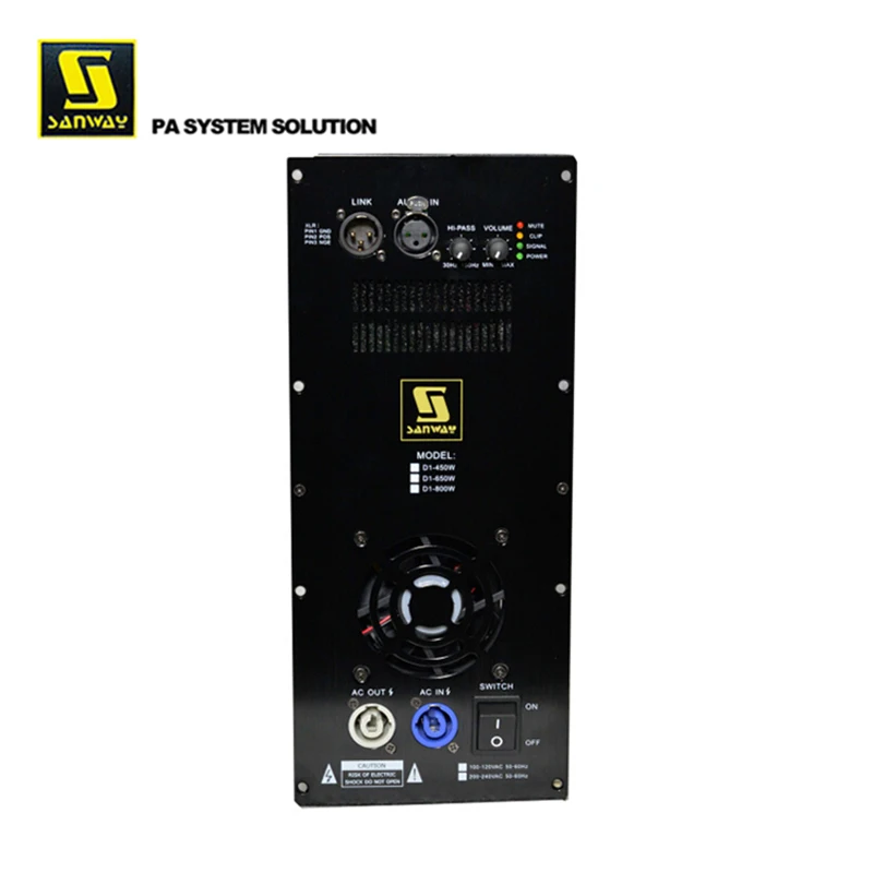 D1-650D-Single-Channel-650-Watt-Pro-DSP-Power-Amplifier-Module-for ...