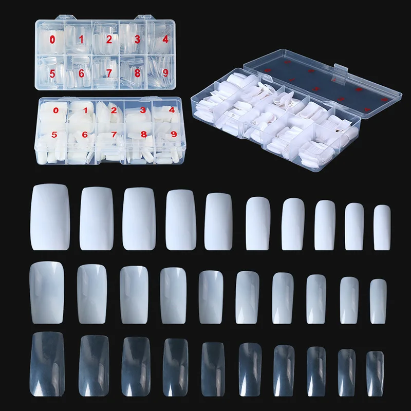 Clavuz False Nails Tips 500pcs Per Package Acrylic Extension False Nail