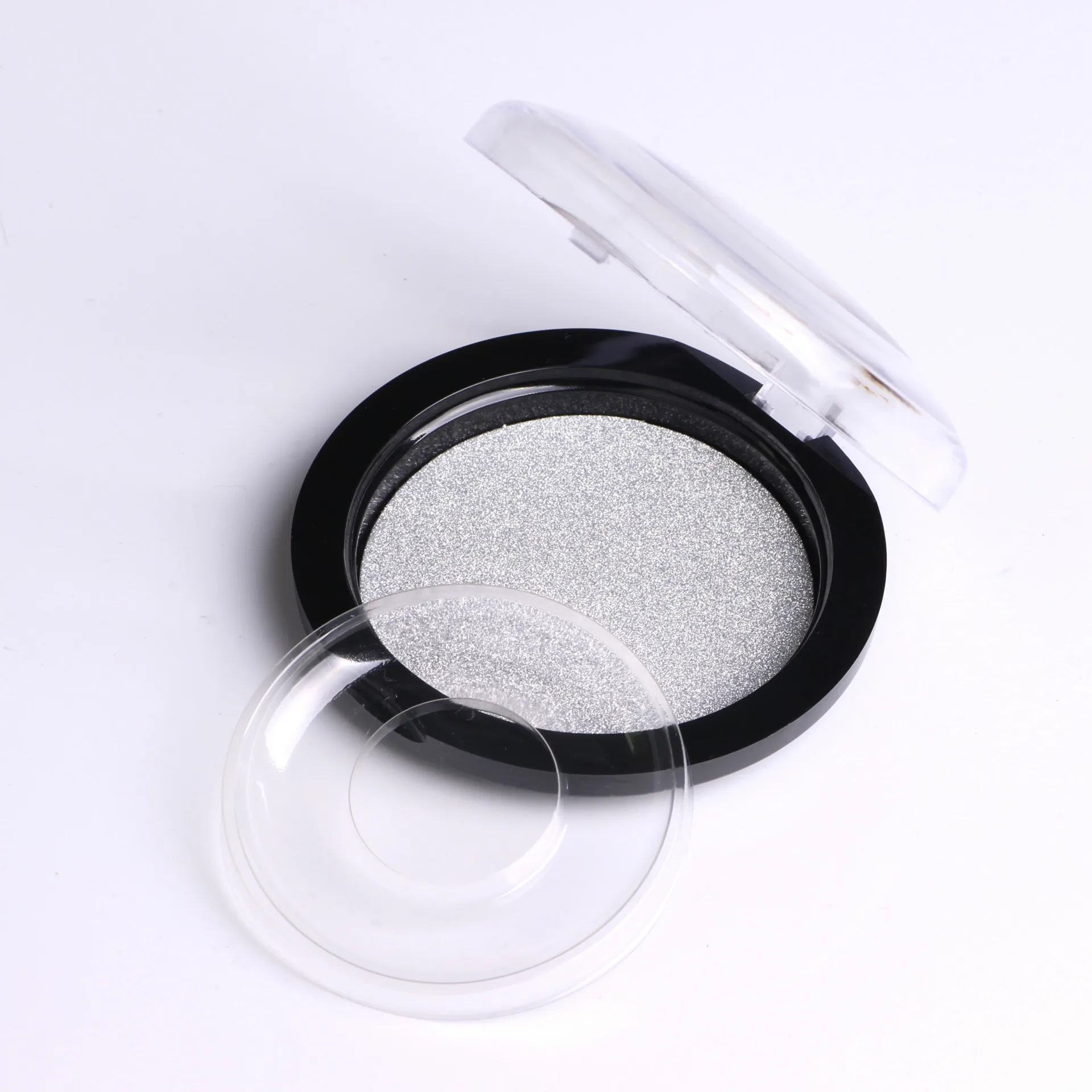 Buy 7cm Round Packing Box For Eyelash Blank Eyelashes Plastic Package