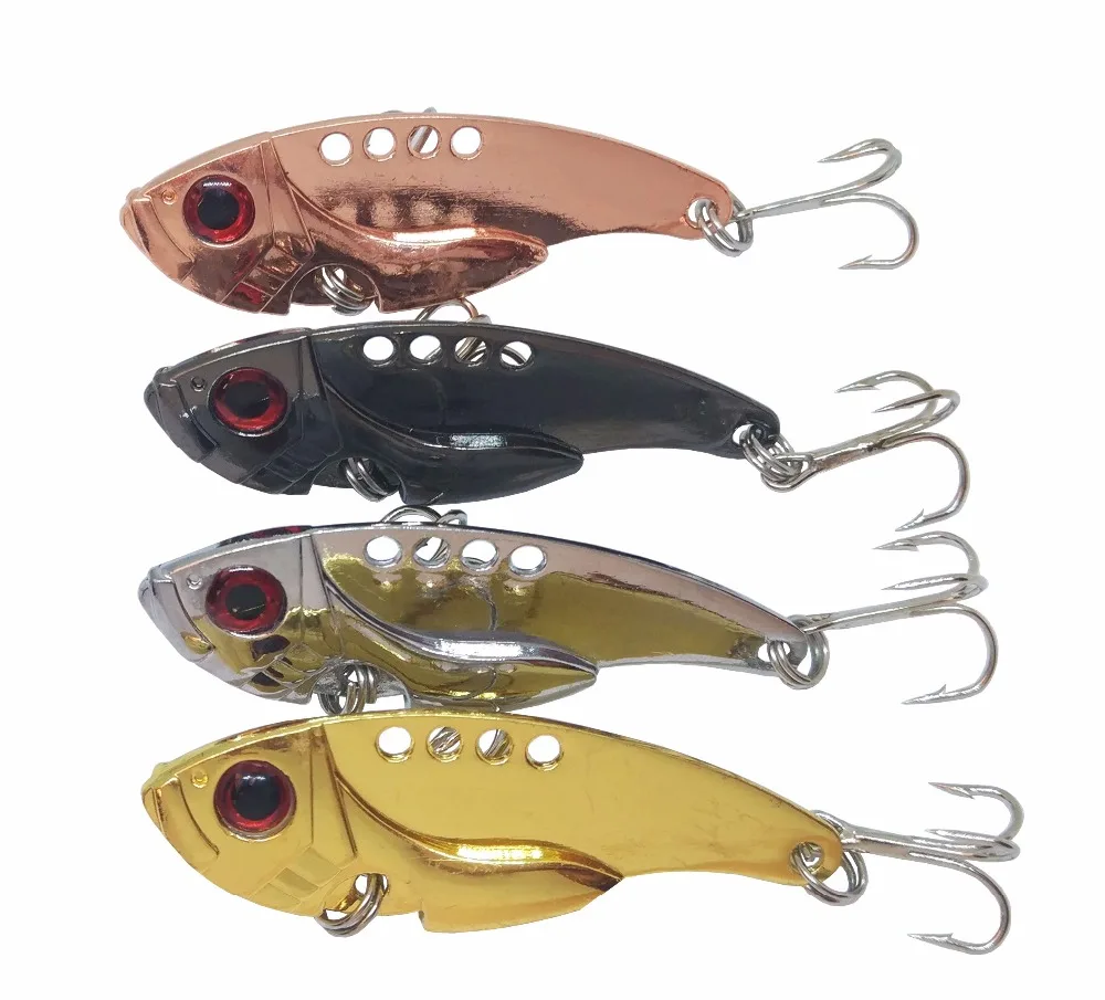 INFOF 1pcs Metal VIB Lures 5.5cm/11g Vibrations Spoon Lure Fishing Bait ... INFOF 1pcs Metal VIB Lures 5.5cm/11g Vibrations Spoon Lure Fishing Bait ...