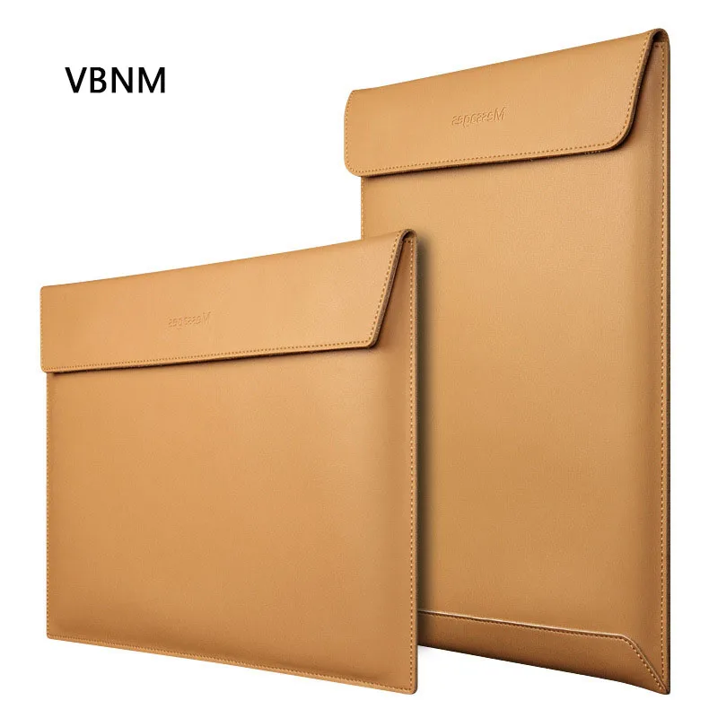 VBNM 11 12 13 15 Inch High Quality Soft Ultra thin Genuine Leather ...