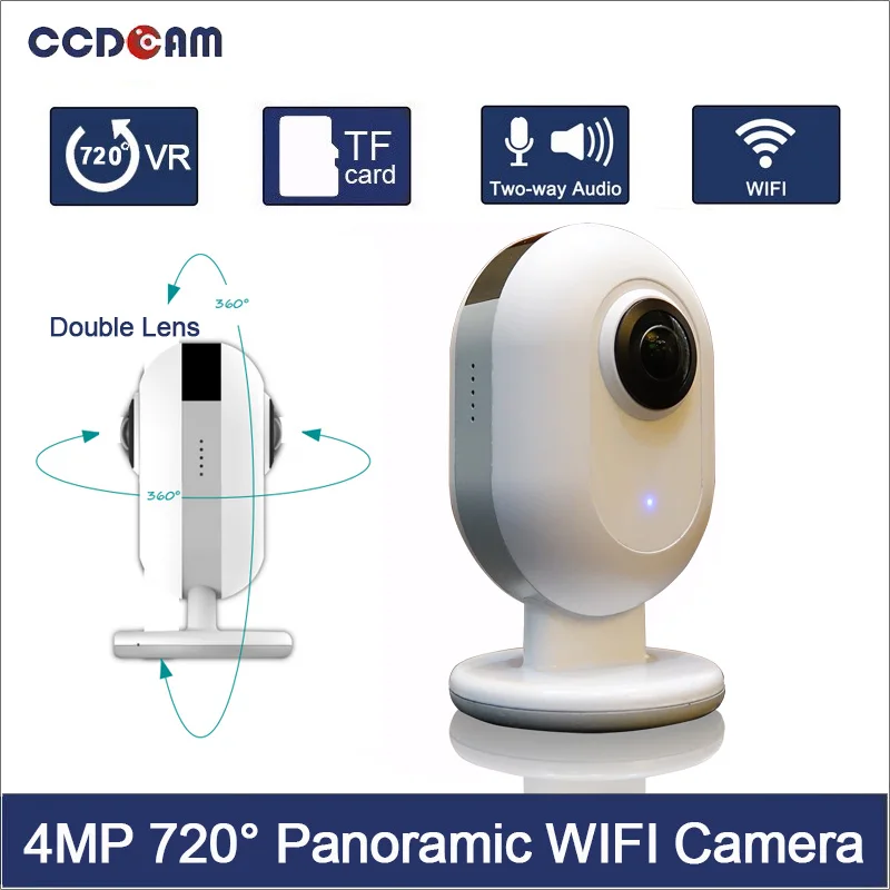 CCDCAM-free-shipping-4MP-720-Degree-panorama-Camera-Wifi-8P-Fisheye ...