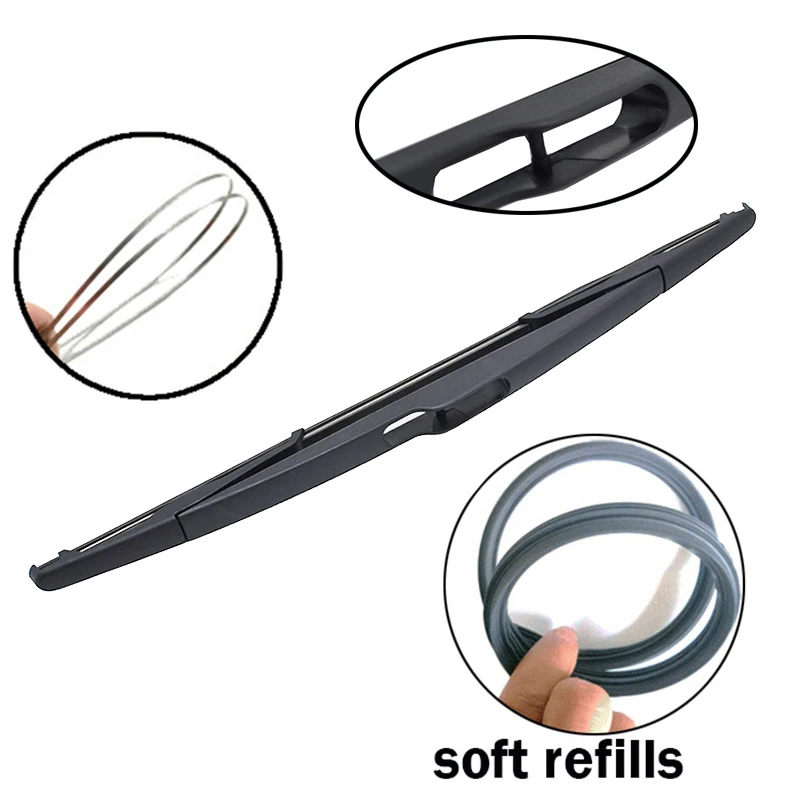Erick's Wiper 1" Задняя щетка стеклоочистителя и набор рычагов для ...