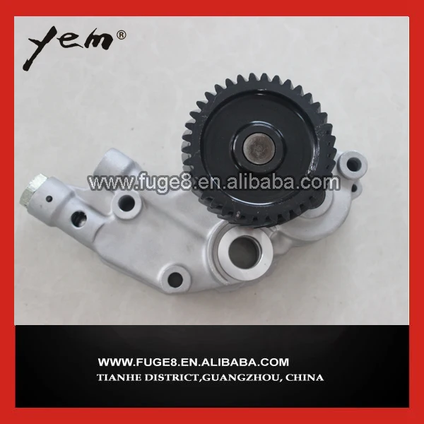 Bomba de óleo 4M40 ME201735 ME204053 motor escavadeira peças de ...