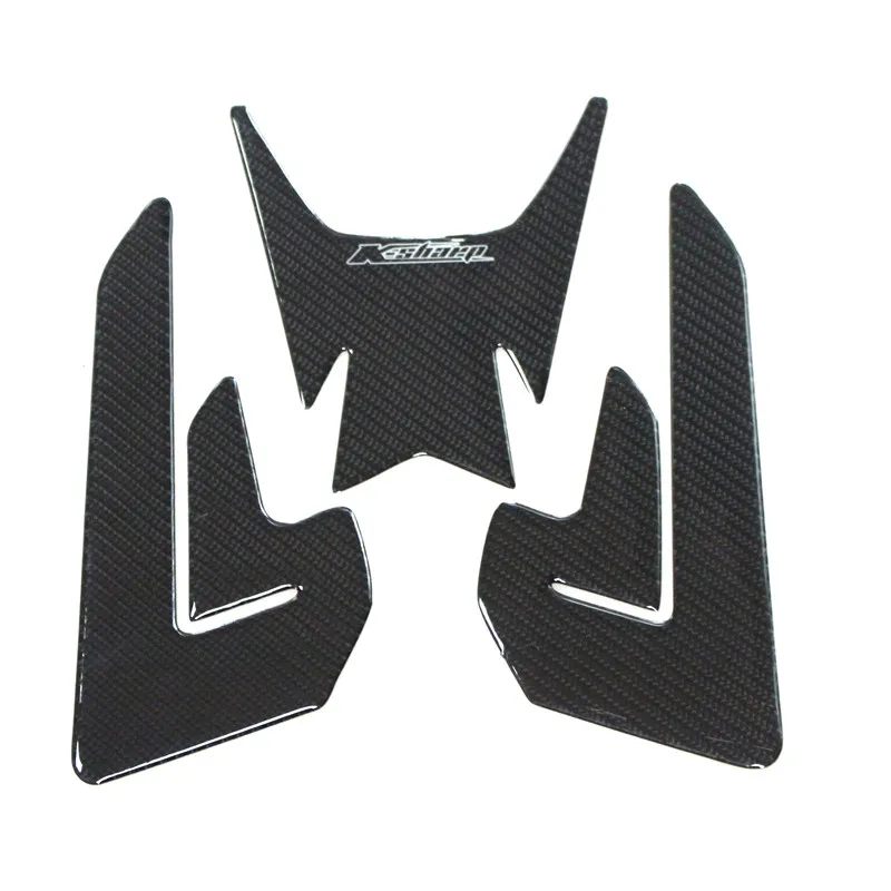 Carbon Fiber Fuel Gas Tank Petrol Cap Pad Protective Sticker Badge ...