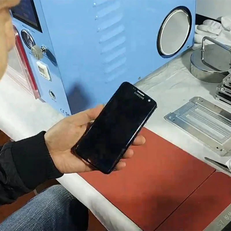 TBK-508 5 в 1 умный изогнутый ЖК-дисплей ScreenVacuum машина для производства бумажных ламинатов ...