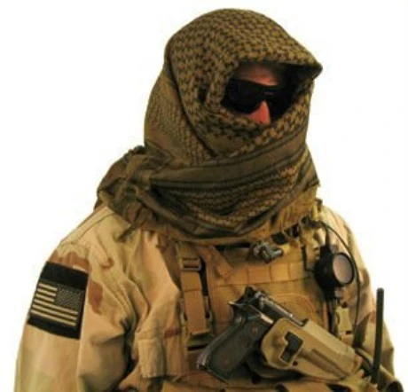 Us Soldiers Wearing Shemagh