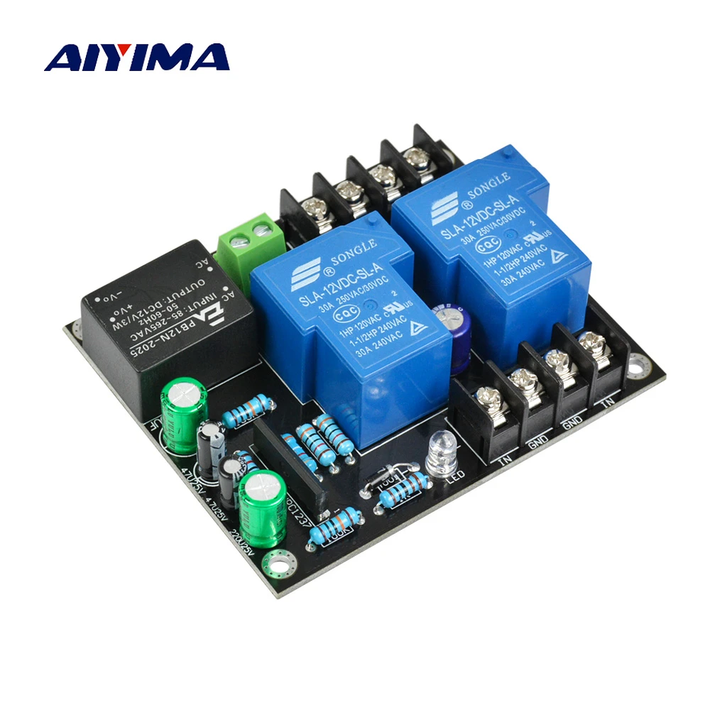 Aiyima Upc1237 900w 2.0 Speaker Protection Board 2 Channels Ac 85-265v ...