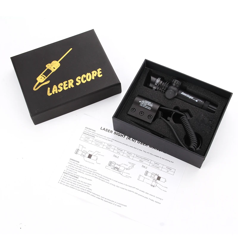 5mw 532nm High Powered Tactical Green Laser with Picatinny Rail Mount ...