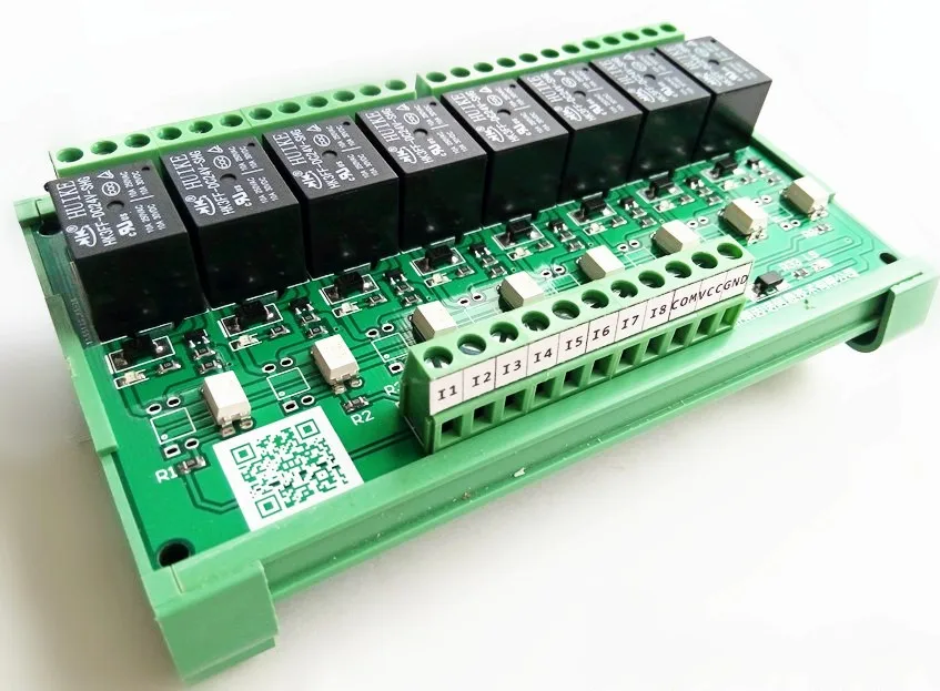 8 channel relay module control panel PLC, 5V|relay plc|relay panelrelay ...