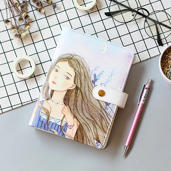 Faux Leather Spiral Notebook Cover with Marble Design – Gallery of Trends