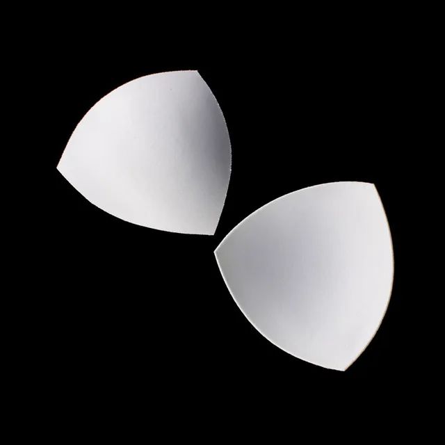 5pair Off White Triangel Bra Cup Pads Sponge Foam Bra Breast Enhancer ...