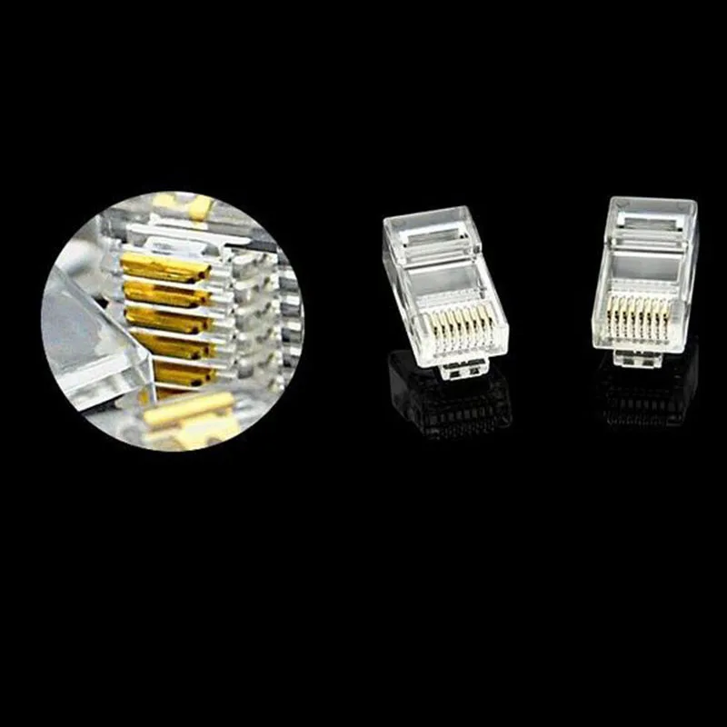 Купить 100 шт. новый кабель cat5 с RJ45 разъем 8p8c сетевой кабель ...