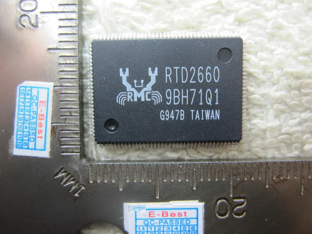 1 Piece New RTO2660 RTD 2660 RTD2G60 RTD26G0 RTD266O RTD2660 QFP128 IC ...