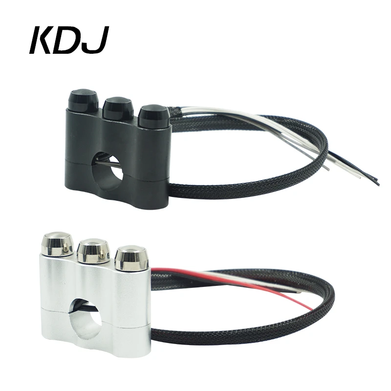 Cnc Aluminum 7/8'' 22mm Motorcycle Switches Handlebar Mount Switch For ...