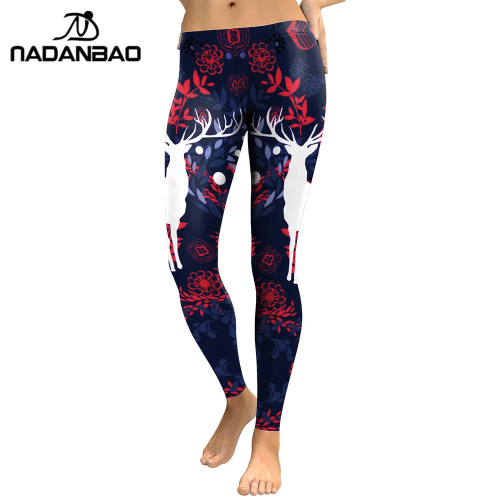 Nadanbao Summer Low Price Leggings Women Mandala Flower 3d Print