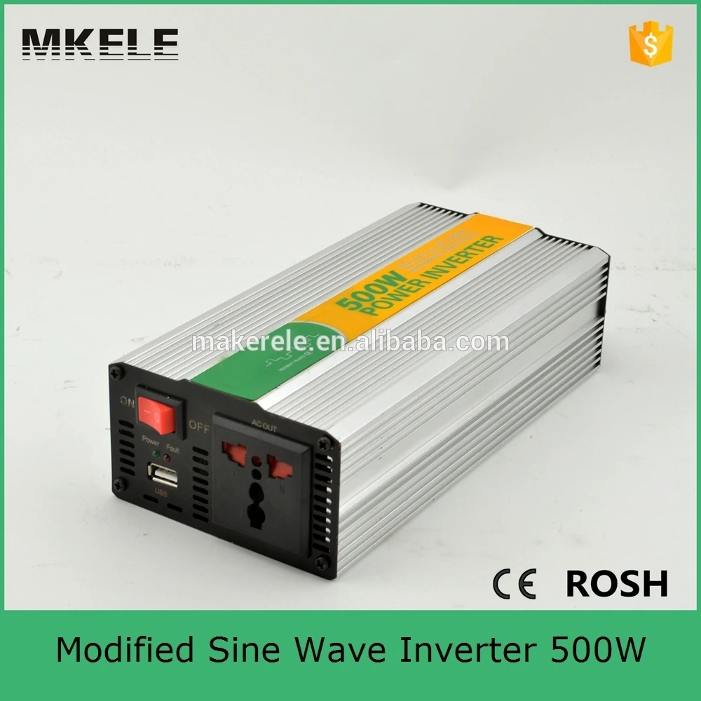 MKM500 122G off grid modified sine wave dc ac power inverter 12vdc to ...