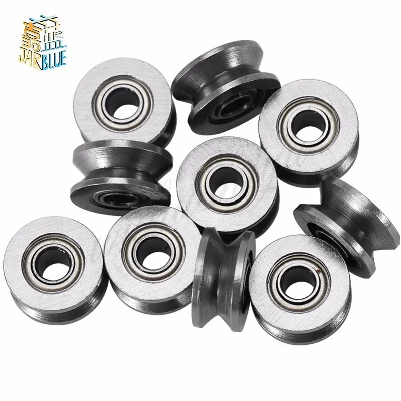 High Carbon Steel V624zz V Groove Sealed Ball Bearing 624vv Guide Track ...