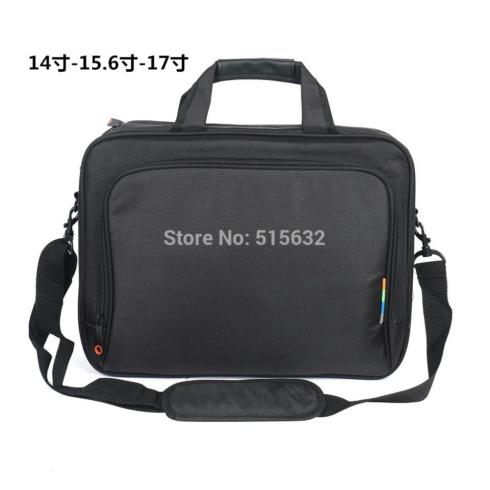 new-nylon-black-laptop-bag-for-men-notebook-bag-for-14-15-15-6-inch ...