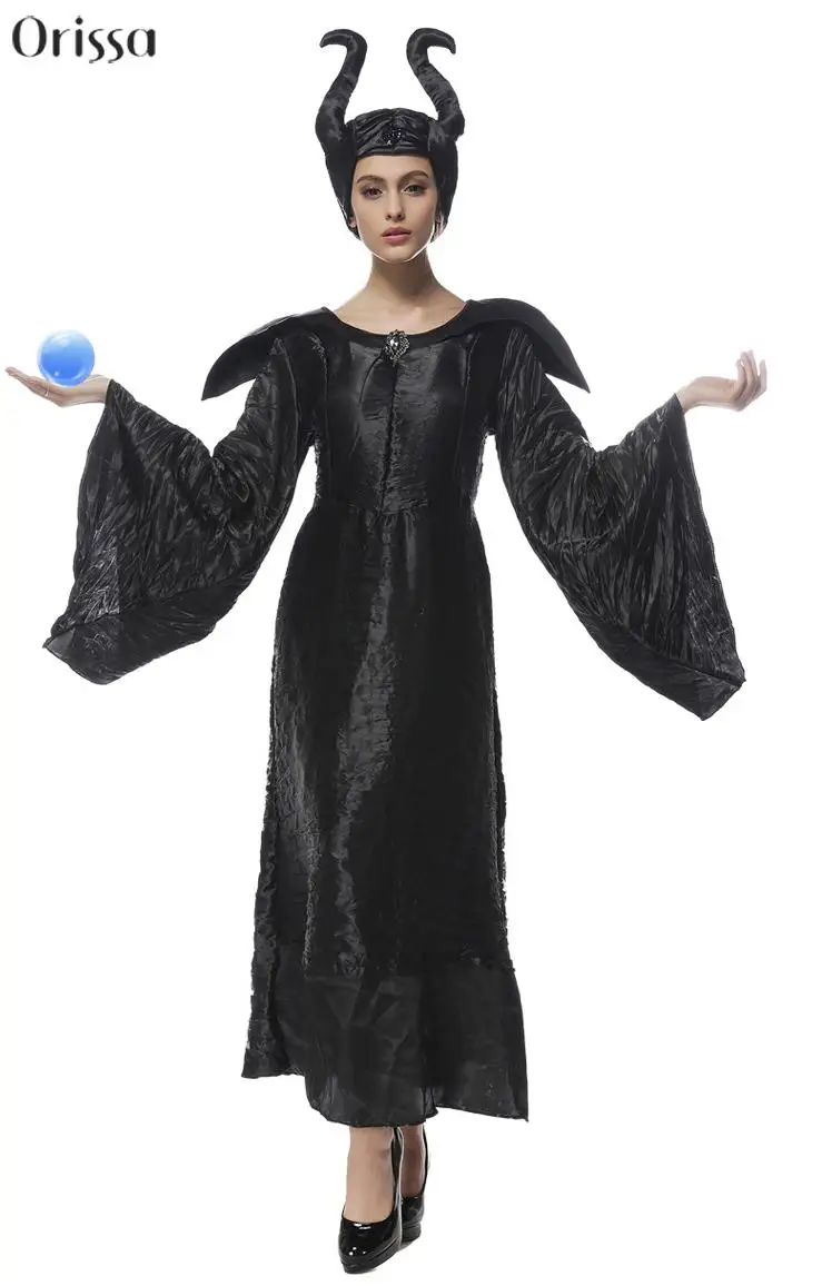 New Arrival!!high quality Sleeping Curse Costumes,adlut Maleficent ...